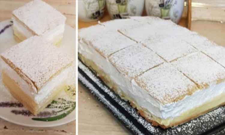 Ce puteti face cu putin lapte si frisca – un desert cu crema delicioasa ...